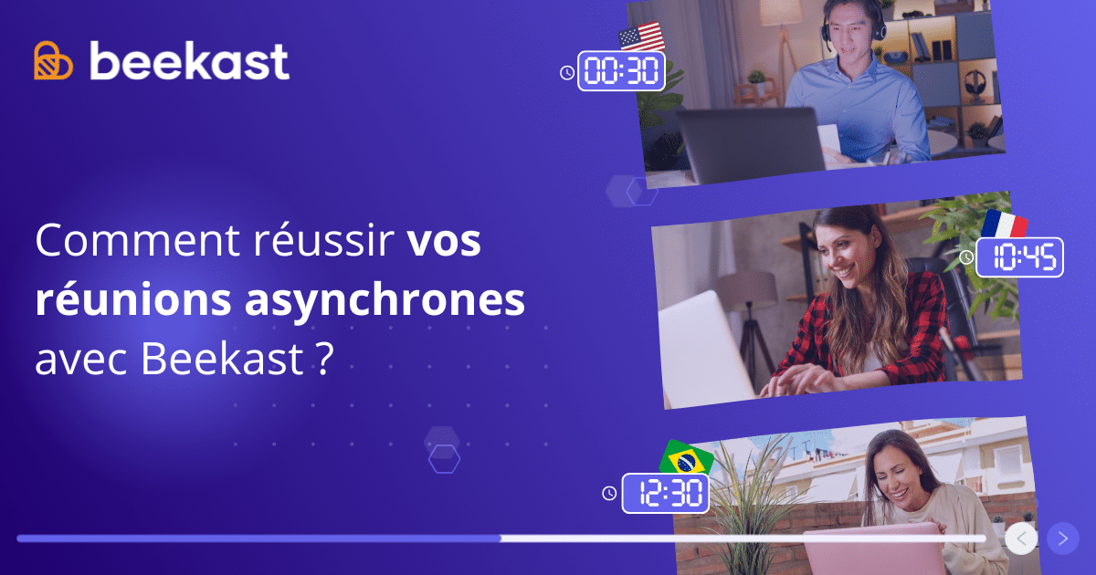 Réussir vos réunions asynchrones avec Beekast