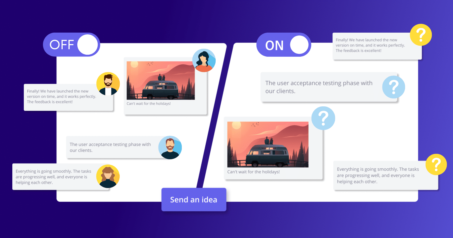 Enhance Communication & Innovation with Anonymous Activities